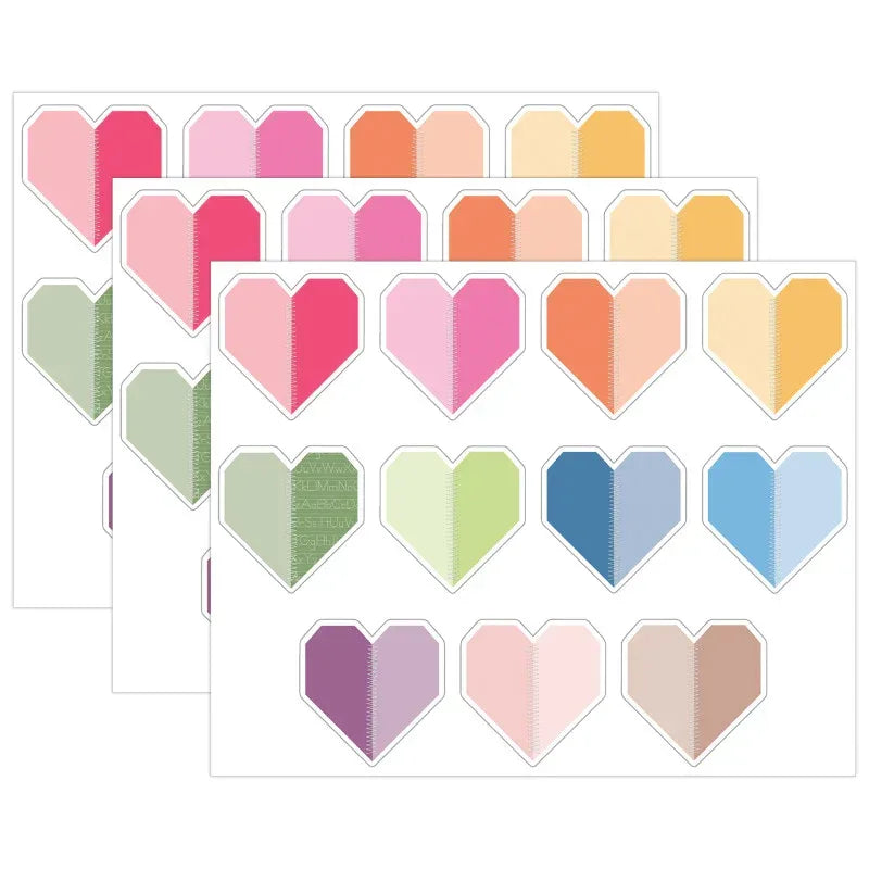 Crafty and Cool Handmade Hearts Cutouts, 36 Per Pack, 3 Packs – Gramco ...