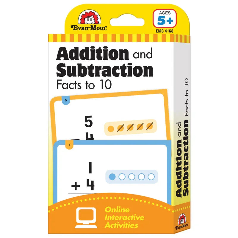 Learning Line: Addition and Subtraction Facts to 10, Grade 1+ (Age 5 ...