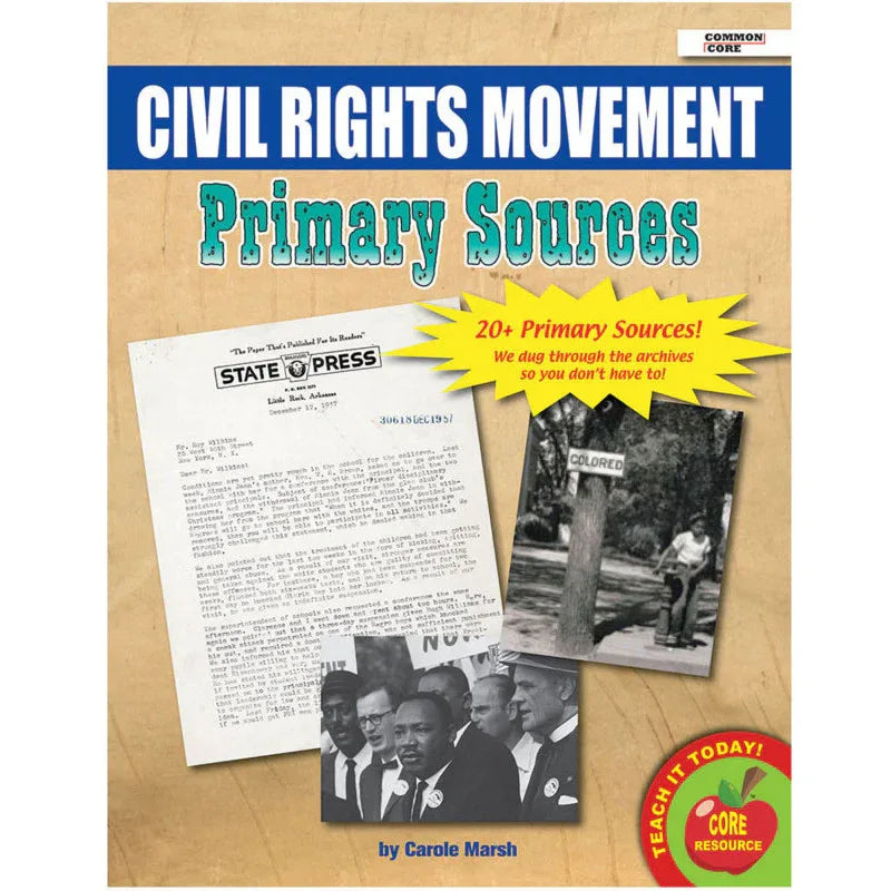 Primary Sources, Civil Rights Movement – Gramco School Supplies