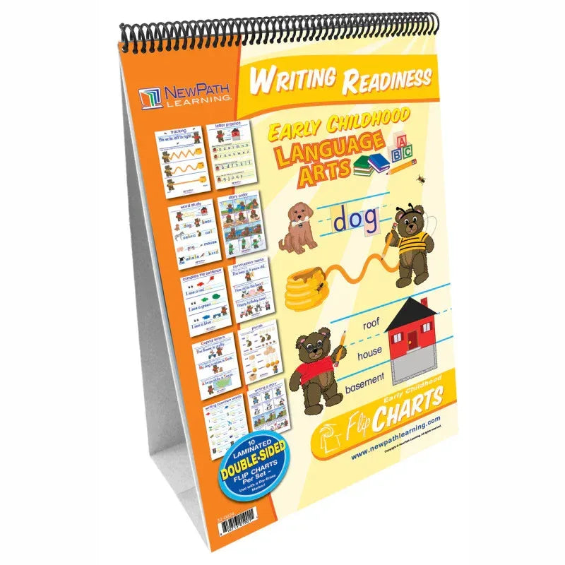 Early Childhood ELA Readiness Flip Chart, Writing Readiness – Gramco ...