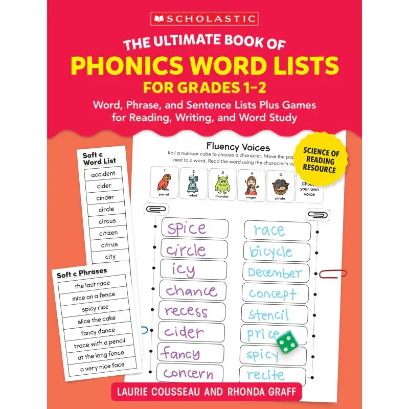 The Ultimate Book of Phonics Word Lists: Grades 1-2 – Gramco School ...