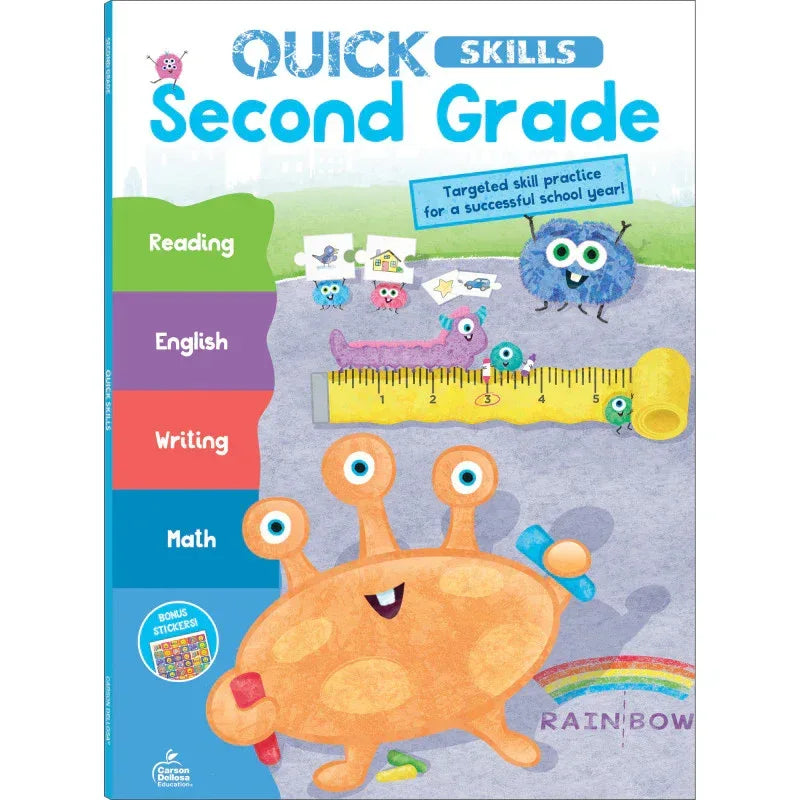 Quick Skills Second Grade Workbook – Gramco School Supplies