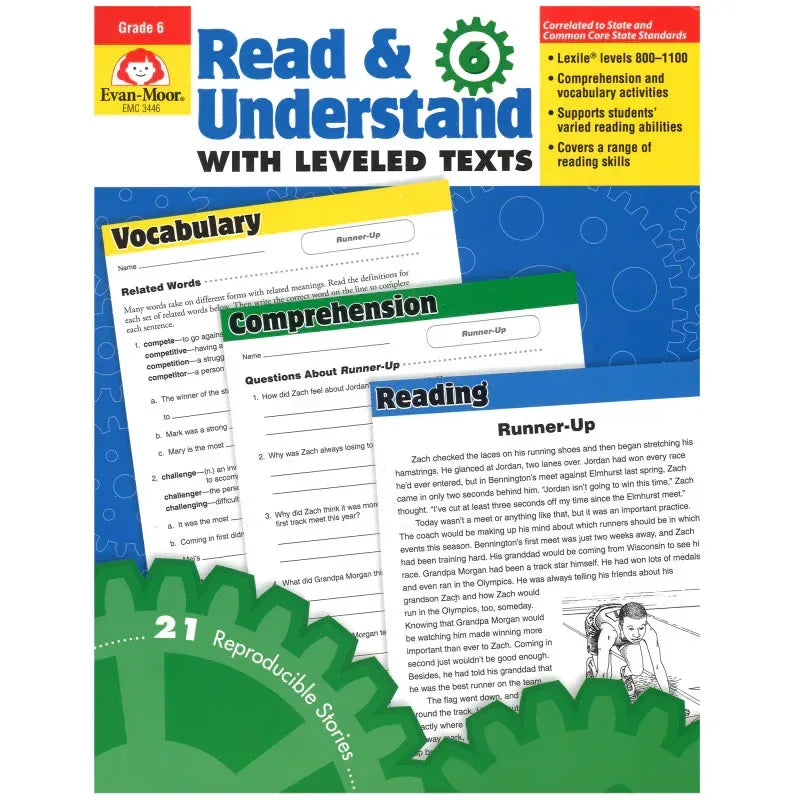Read and Understand with Leveled Text Book, Grade 6+ – Gramco School ...