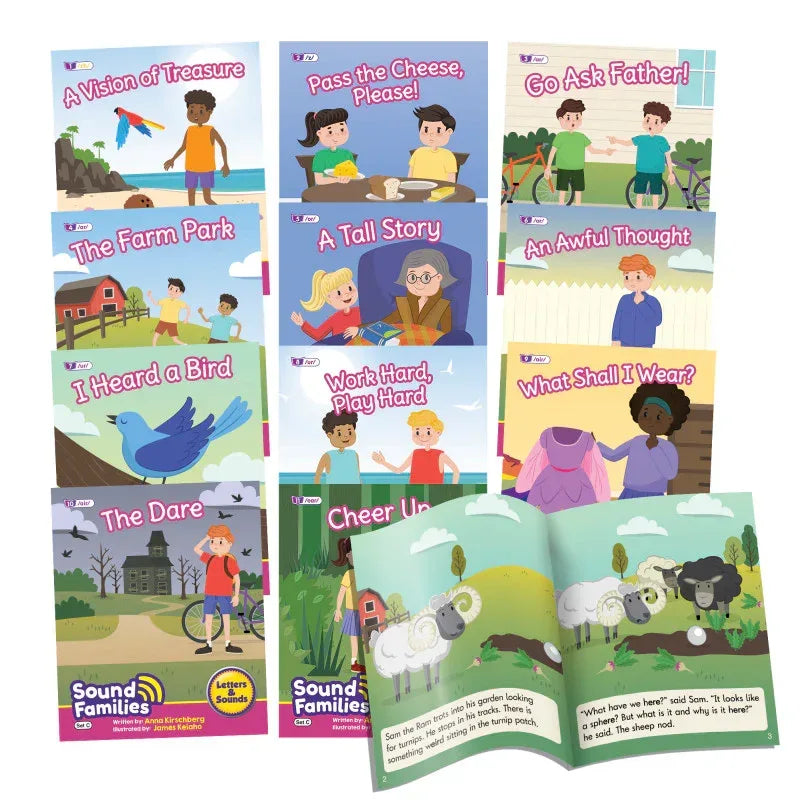 Sound Families Decodable Readers R-controlled Fiction Phase 5.5, Set o ...
