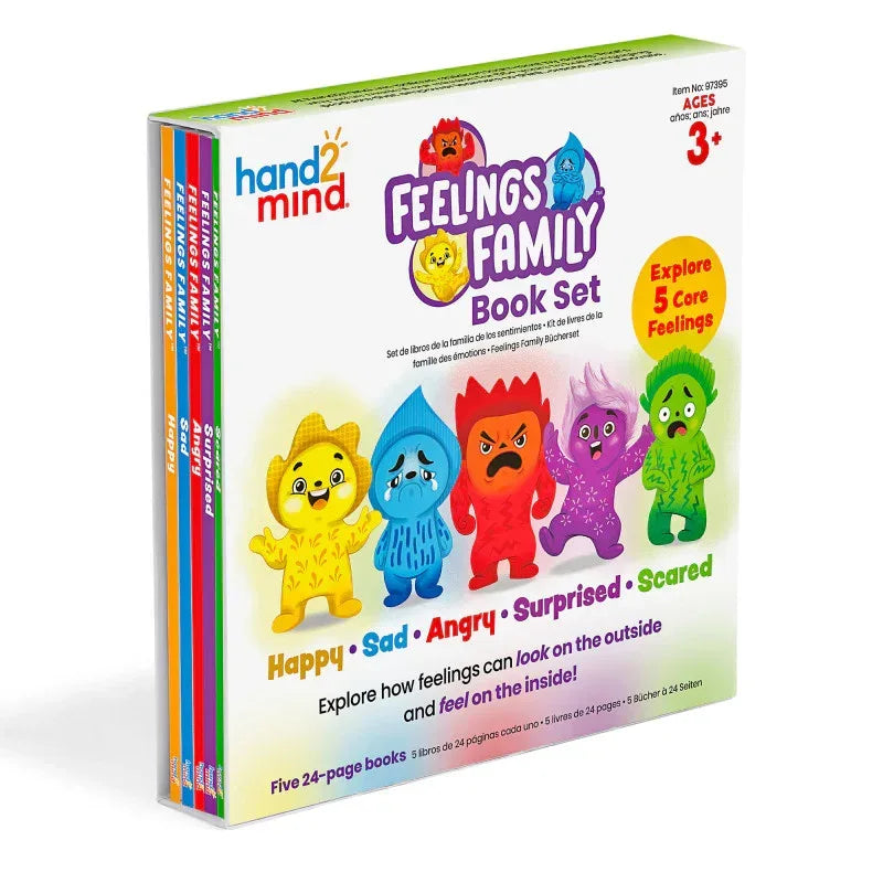 Feelings Family™ Book Set Happy, Sad, Angry, Scared & Surprised ...