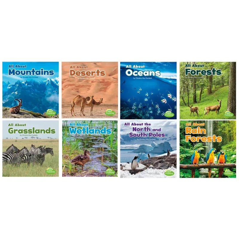 Habitats Book Set, Set of 8 – Gramco School Supplies