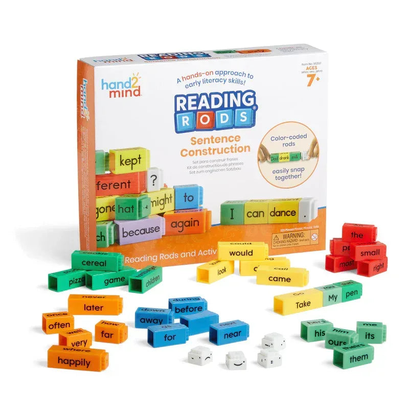 Reading Rods Sentence Construction Set – Gramco School Supplies