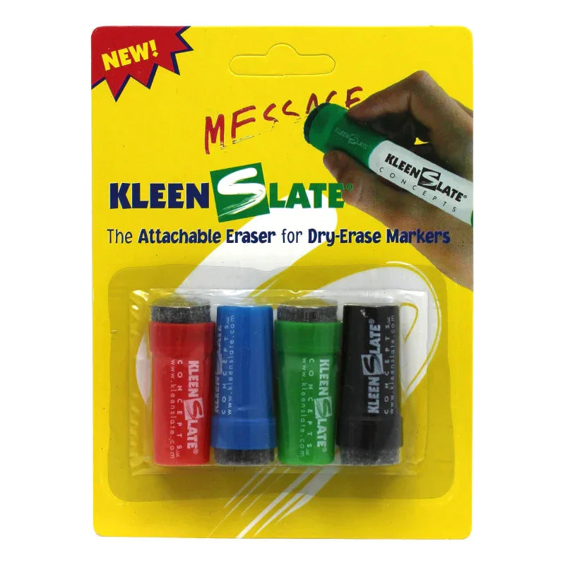 Small Attachable Eraser Caps for Dry Erase Markers, Pack of 4 – Gramco ...