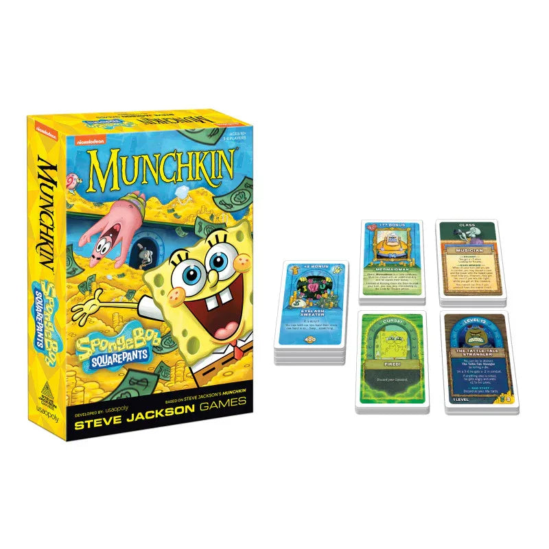 MUNCHKIN®: SpongeBob SquarePants Card Game – Gramco School Supplies