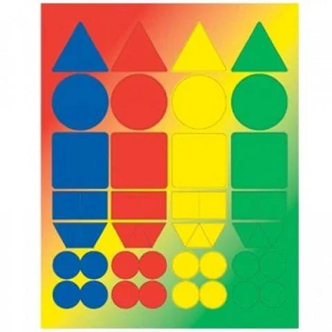 Hygloss Basic Shapes Stickers 25 Sheets (1820-1) – Gramco School Supplies