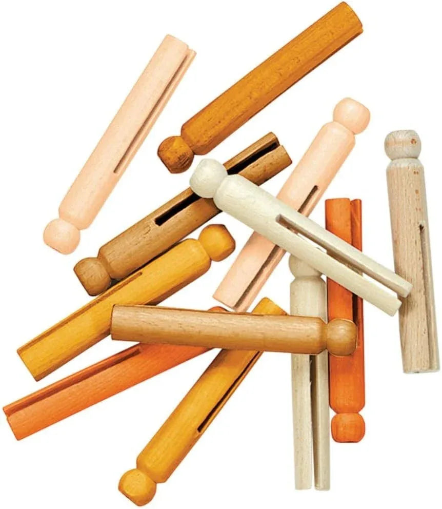 Multicultural Skin Tone Craft Pegs for Crafting Making Displays and Mo ...