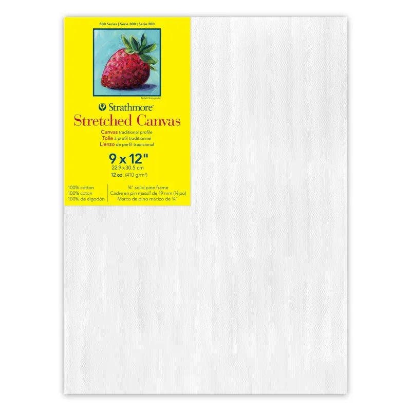 300 Series Traditional Stretched Canvas, 9x12 inch – Gramco School Supplies