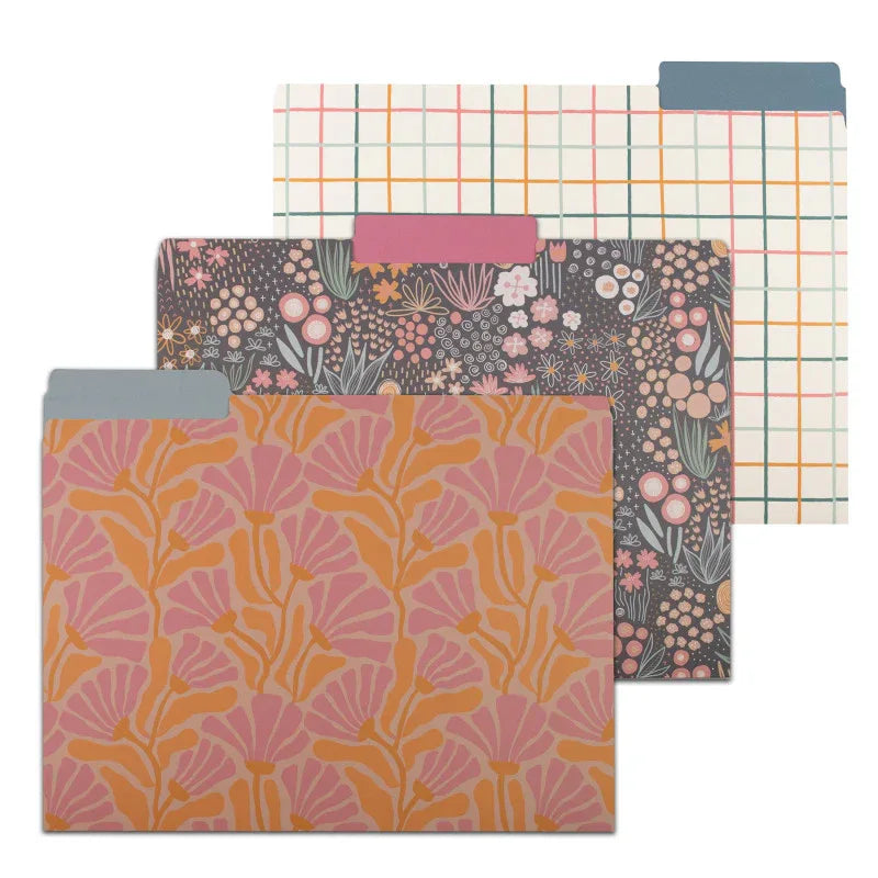Signature Series™ File Folders, Assorted Designs, Pack of 6 – Gramco ...
