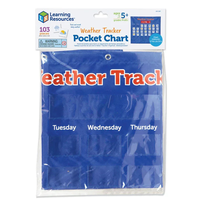 Weather Tracker Pocket Chart – Gramco School Supplies