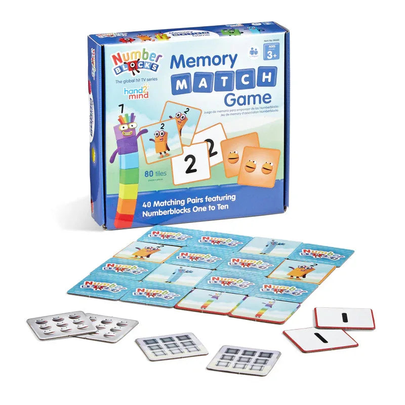 Numberblocks Memory Match Game – Gramco School Supplies