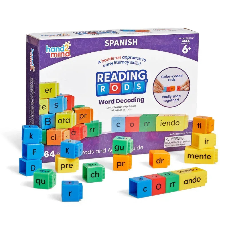 Reading Rods® in Spanish, Word Decoding – Gramco School Supplies