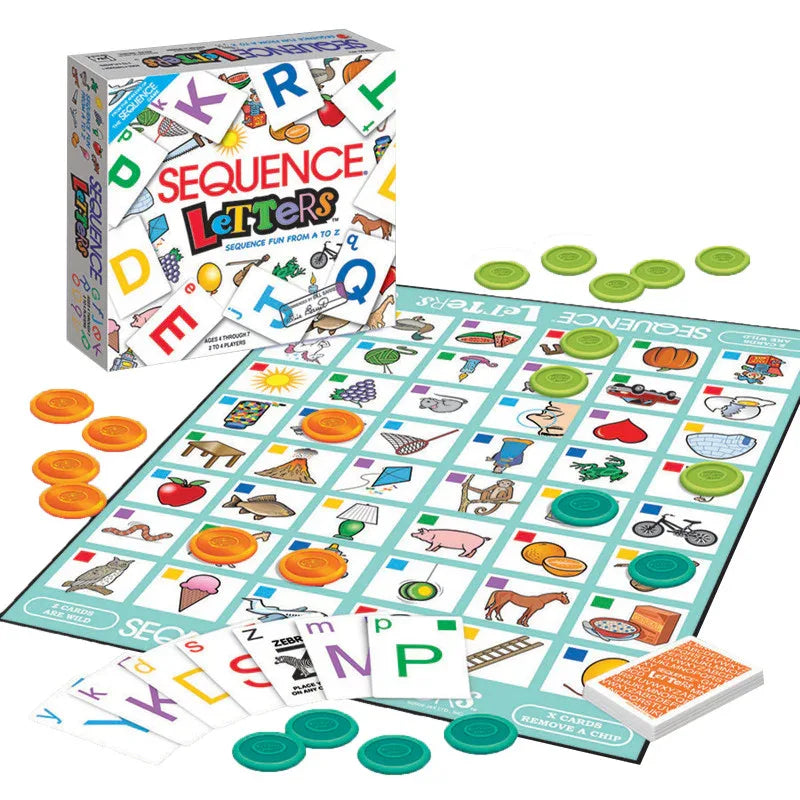 Sequence® Letters Board Game for Kids – Gramco School Supplies
