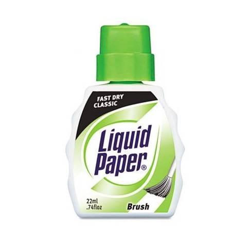 Paper Mate Liquid Paper Fast Dry White Correction Fluid, 22 mL – Gramco ...