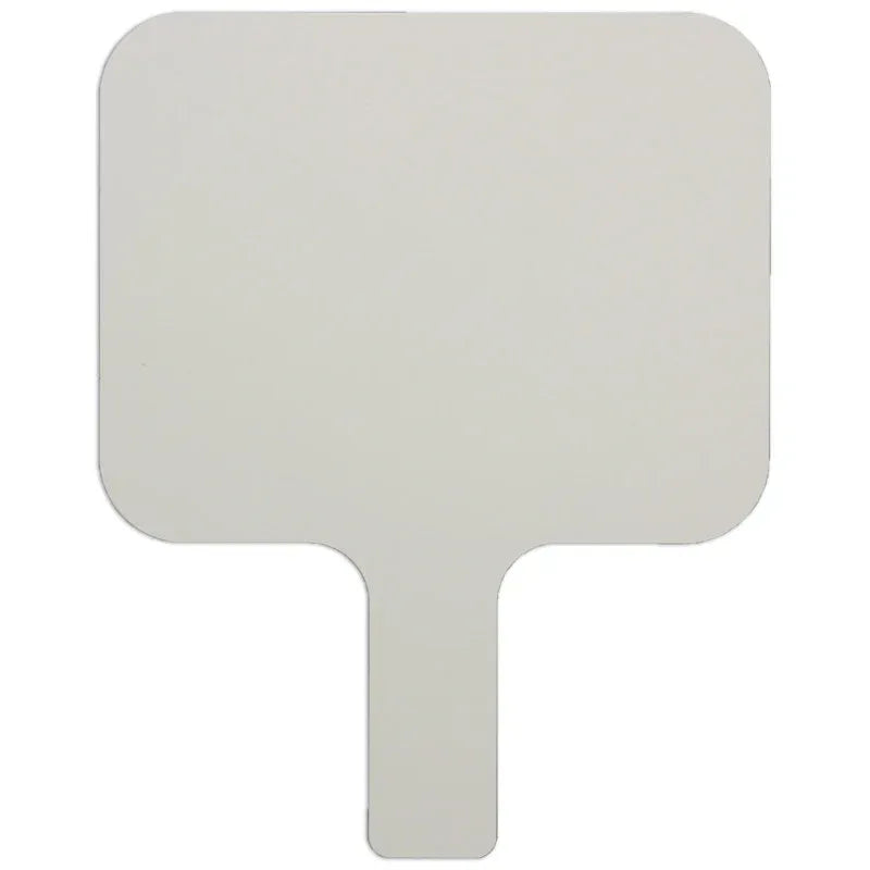 Single-Sided Rectangular Dry Erase Answer Paddle, 8" x 9.75", Single ...