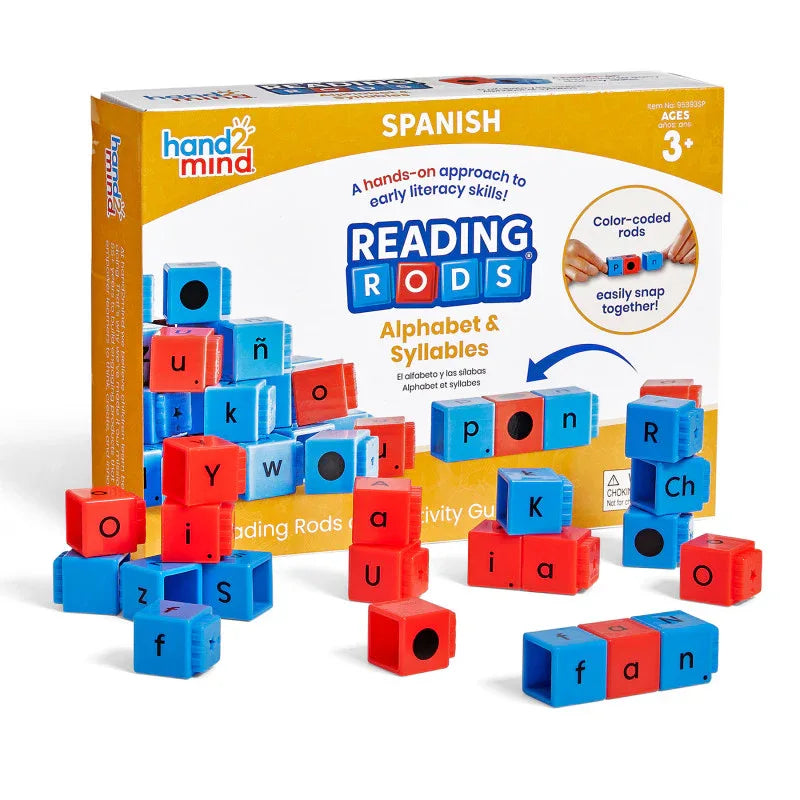 Reading Rods® in Spanish, Alphabet & Syllables – Gramco School Supplies