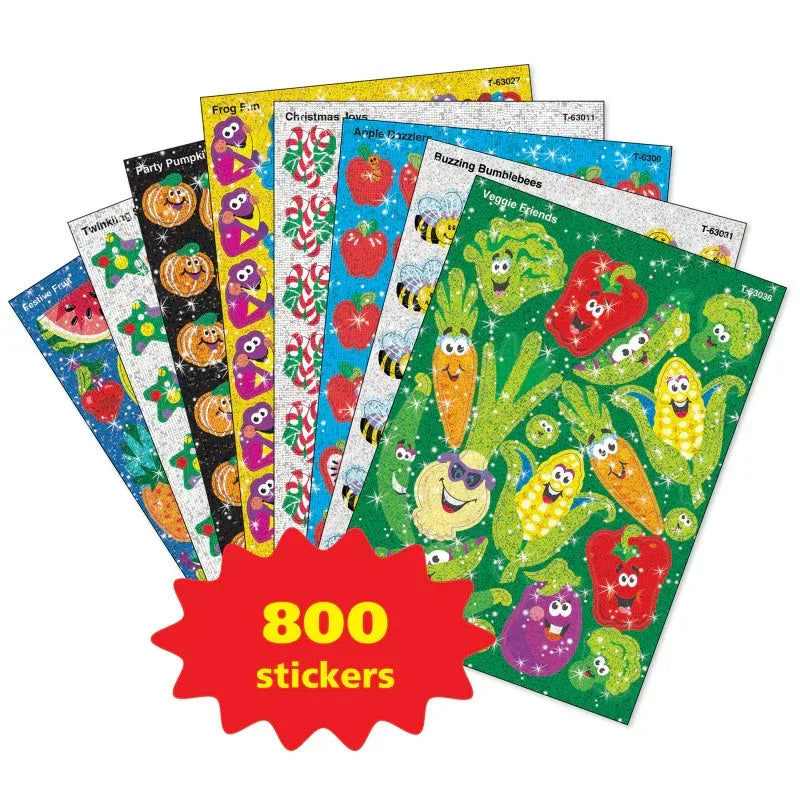 Sparkle Stickers® Assortment Pack, 800 Stickers – Gramco School Supplies