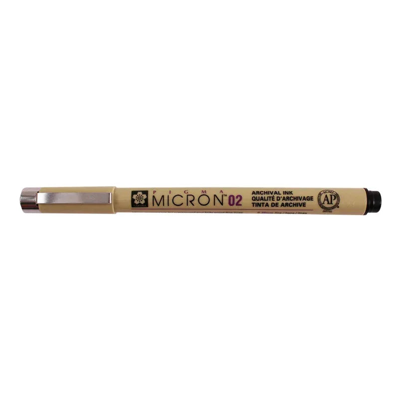 Pigma Micron Pen, Black, 0.30mm Size 02 – Gramco School Supplies