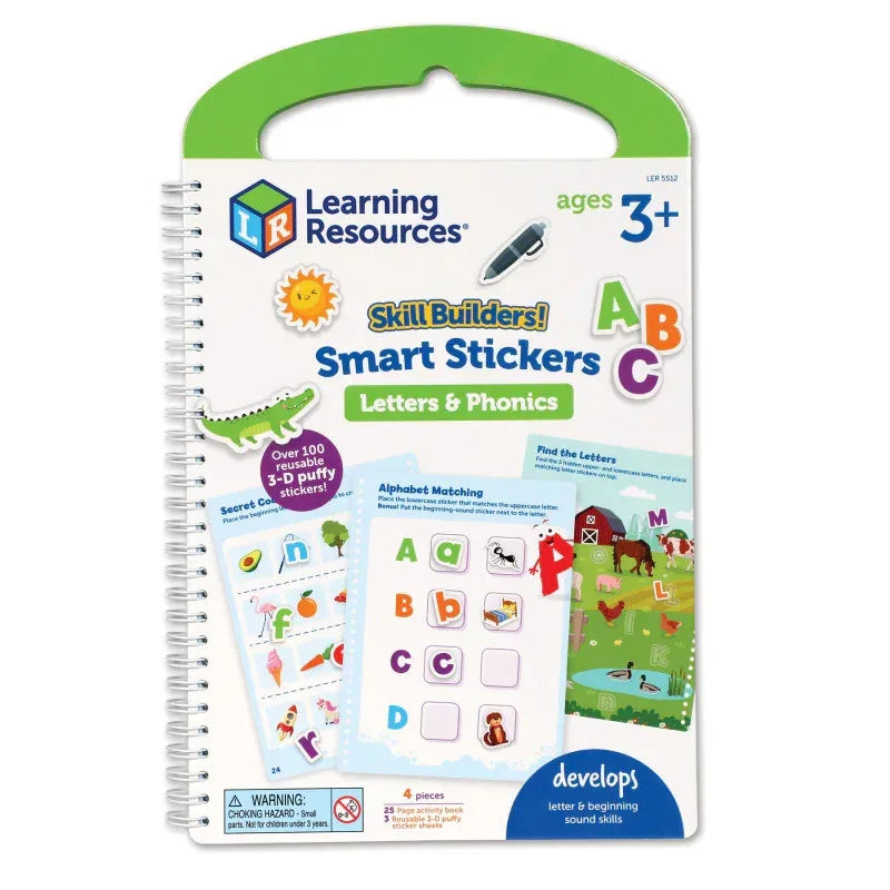 Skill Builders! Smart Stickers Letters & Phonics – Gramco School Supplies