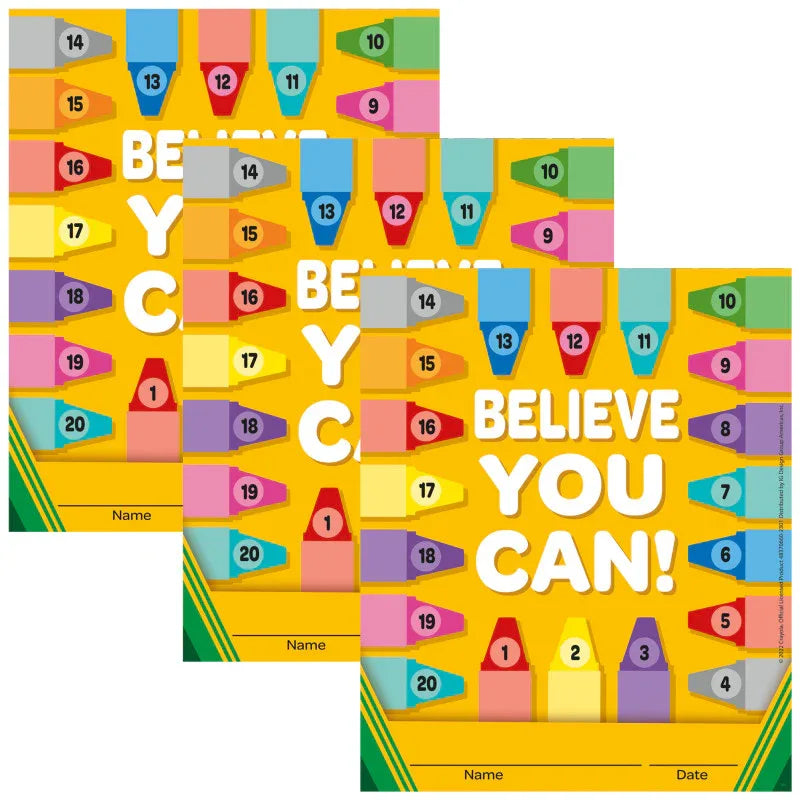 Crayola® Mini Reward Chart with Stickers, 36 Per Pack, 3 Packs – Gramco ...