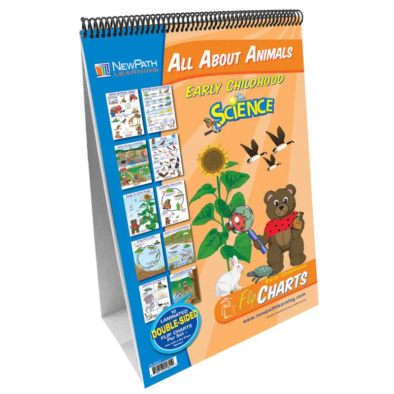 Early Childhood Science Readiness Flip Charts, All About Animals ...