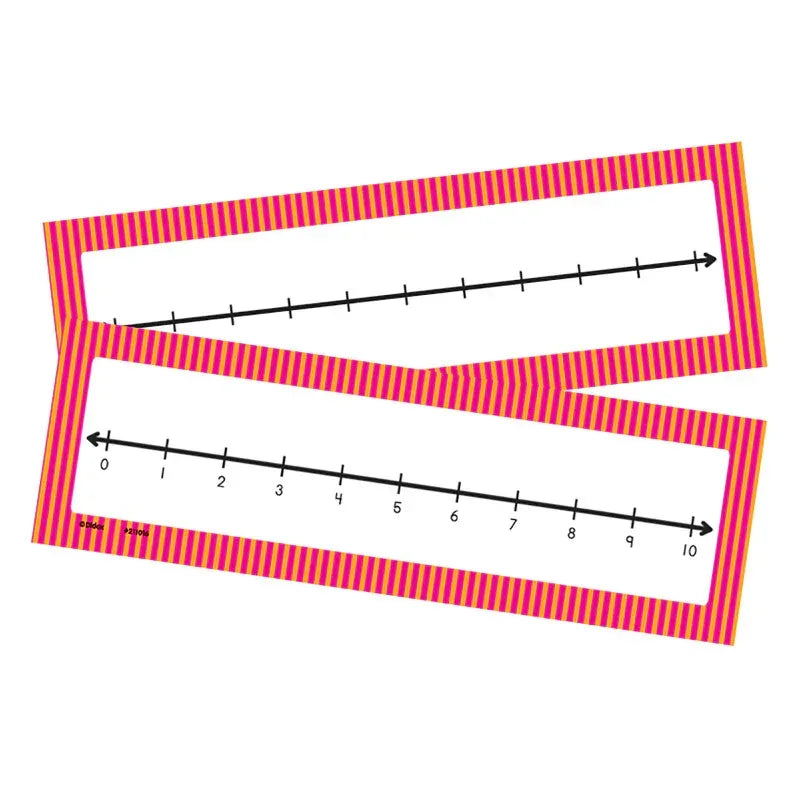 0-10 Student Number Lines, Set of 10 – Gramco School Supplies