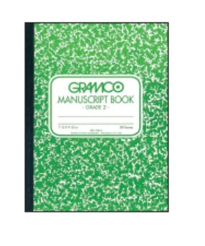 Grade 2 Composition Book 9.75" x 7.75", 50 Sheets – Gramco School Supplies