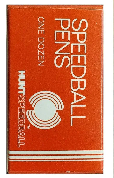Hunt Speedball Lettering Pens Box of 12 B-2 Pen Ink Nibs #3012 – Gramco ...
