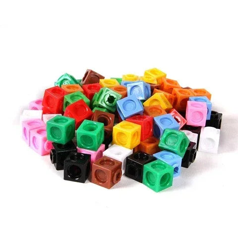 2cm Multilink Linking Cubes, Set of 1,000 – Gramco School Supplies