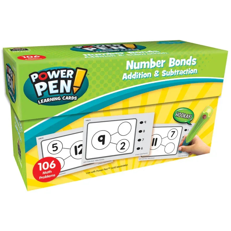 Power Pen® Learning Cards: Number Bonds - Addition & Subtraction ...