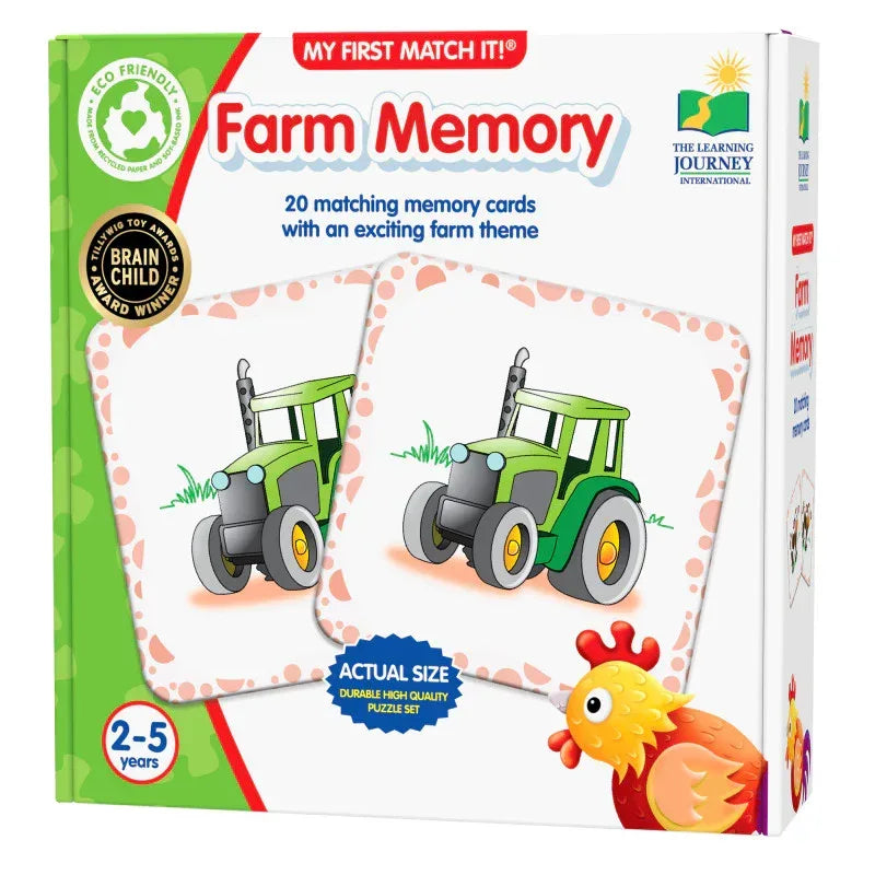 My First Memory Game - Farm – Gramco School Supplies