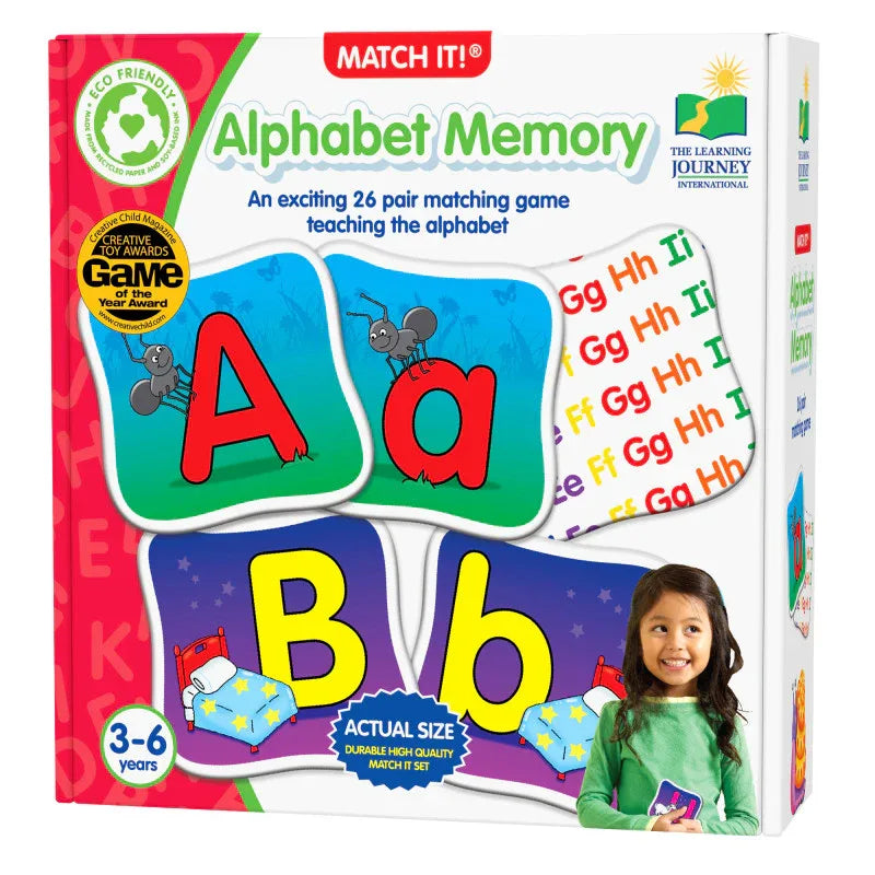 Match It! Game: Alphabet Memory – Gramco School Supplies