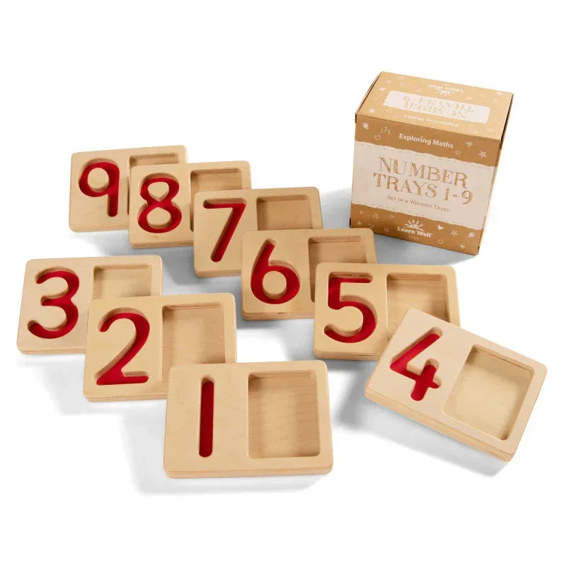 Number Trays 1-9 – Gramco School Supplies