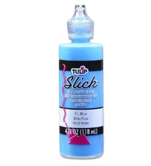 Tulip Dimensional Fabric Paint Slick 4 oz. Bottles Light Blue – Gramco ...