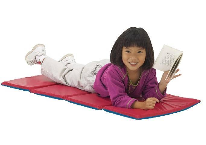 Vinyl KinderMat Basic Rest Mat - 4 Section, Carton Of 24 , KM-100 ...