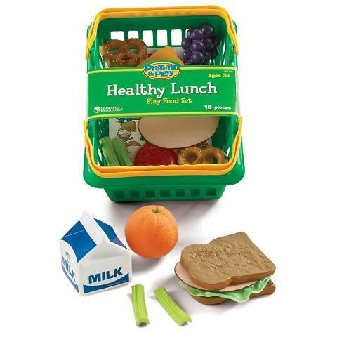 Learning Resources Pretend and Play Healthy Lunch Basket , LER7291 ...