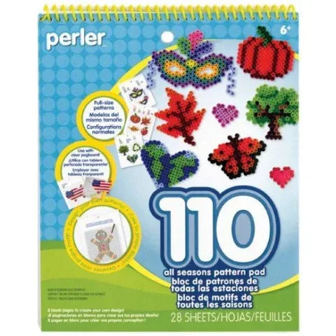 PERLER FUSED BEAD PATTERN PAD ALL SEASONS – Gramco School Supplies