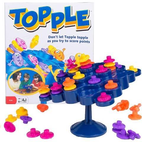 Pressman, Original Topple Board Game – Gramco School Supplies