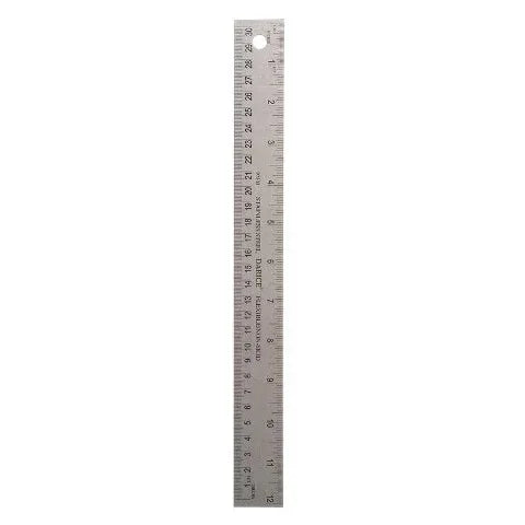 Flexible Stainless Steel Ruler - 12" Length – Gramco School Supplies